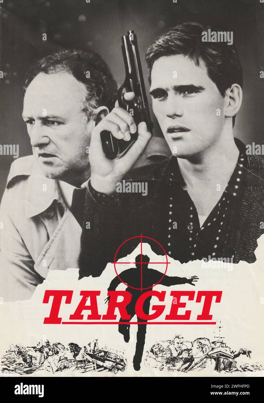 Target 1985 Film. Starring Gene Hackman. Directed By Arthur Penn Stock ...