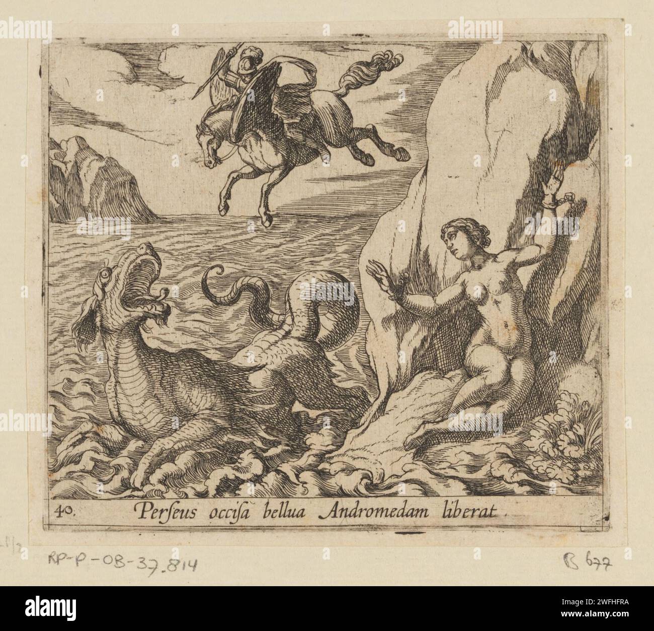 Andromeda chained to a rock hi-res stock photography and images - Alamy