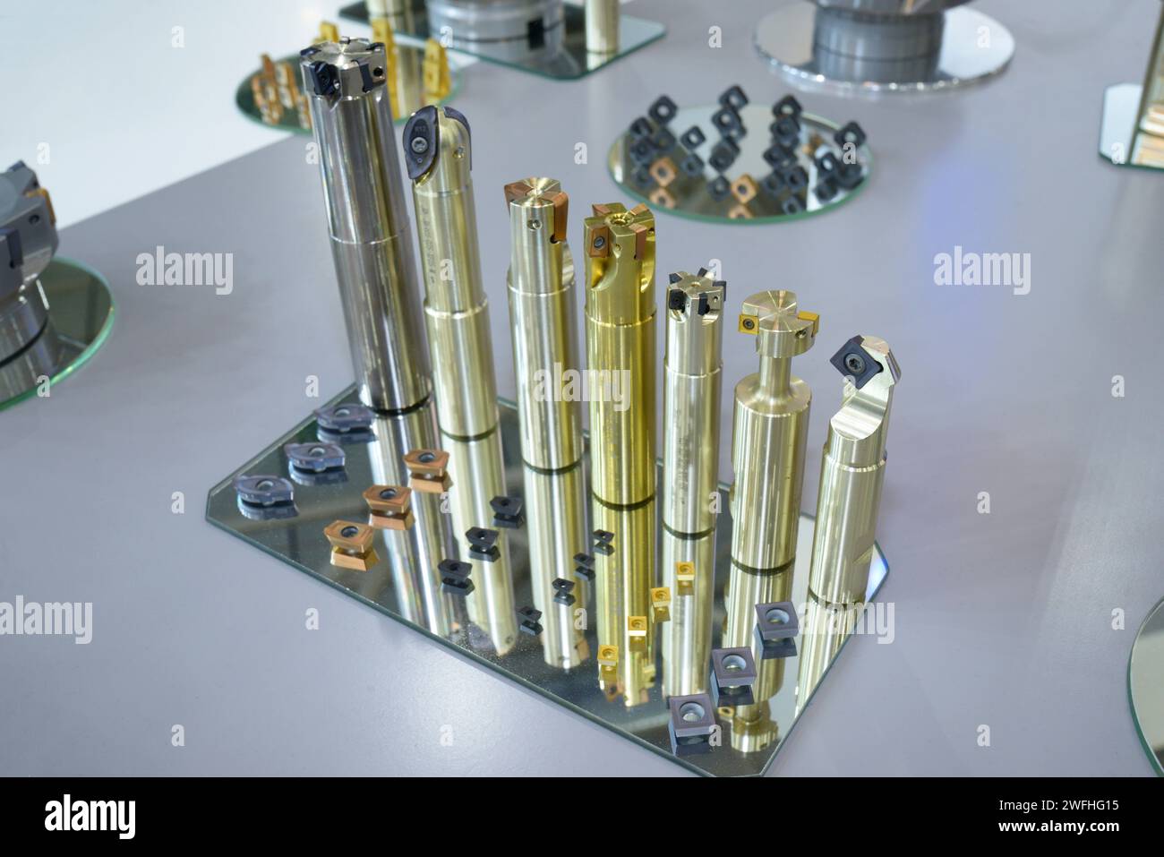 Modern milling cutters, inserts and other parts of milling machines ...