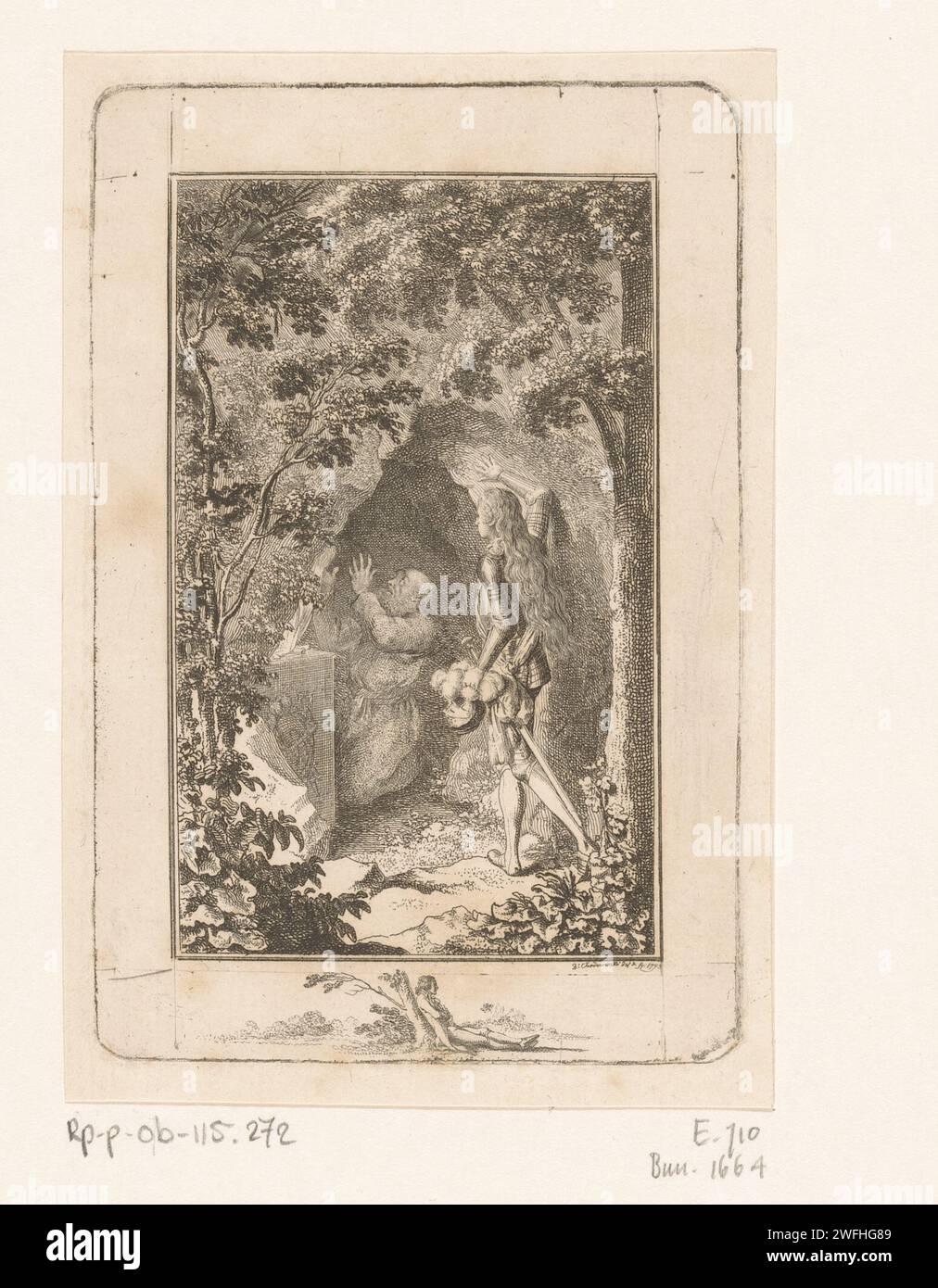 Rolf discovers Suavilde, who prays to Thor and Balder in a cave, Daniel ...