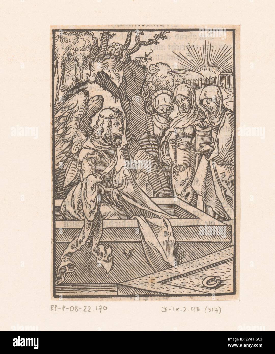 Holy Women at the Graf, Virgilius Solis, 1552 print Nuremberg paper ...