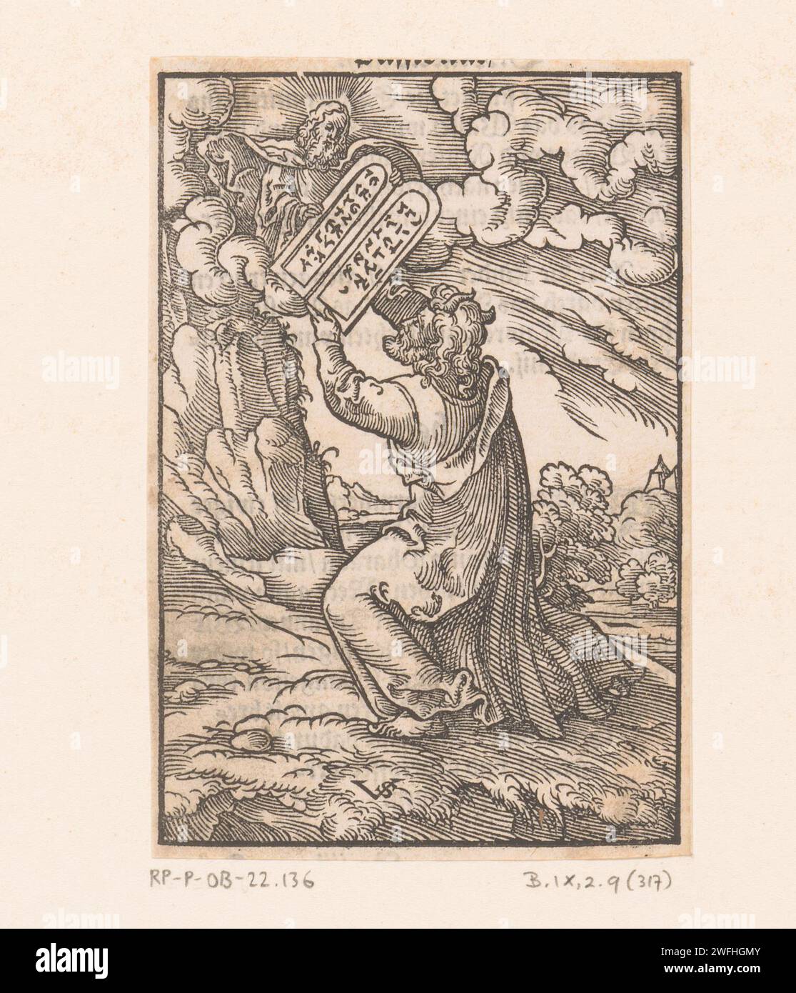 Moses on mount sinai hi-res stock photography and images - Alamy