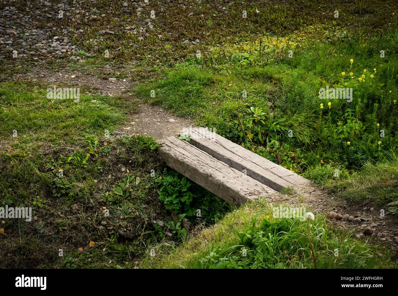 Bridge over ravine hi-res stock photography and images - Alamy