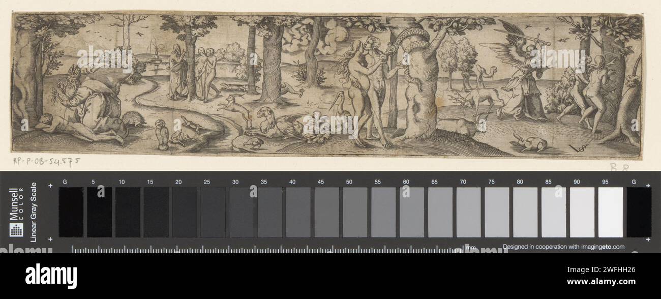 Adam and eve angel of god hi-res stock photography and images - Alamy