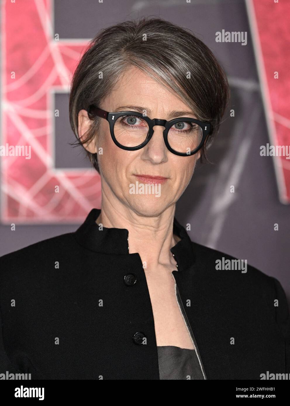 SJ Clarkson at the Madame Web Photocall, Claridges. London, UK, January ...