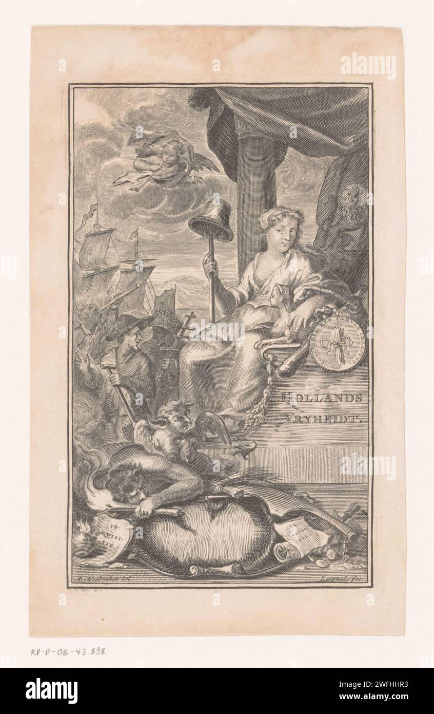 Personification of the victory of Dutch freedom on the Inquisition ...