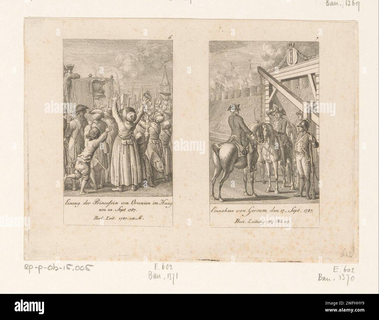 Two performances from Dutch war history, Daniel Nikolaus Chodowiecki ...