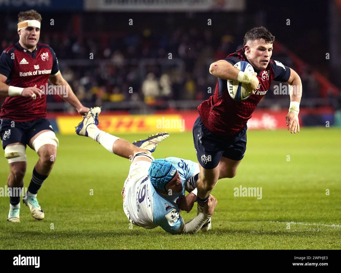 File photo dated 09-12-2023 of Calvin Nash. Munster wing Calvin Nash ...