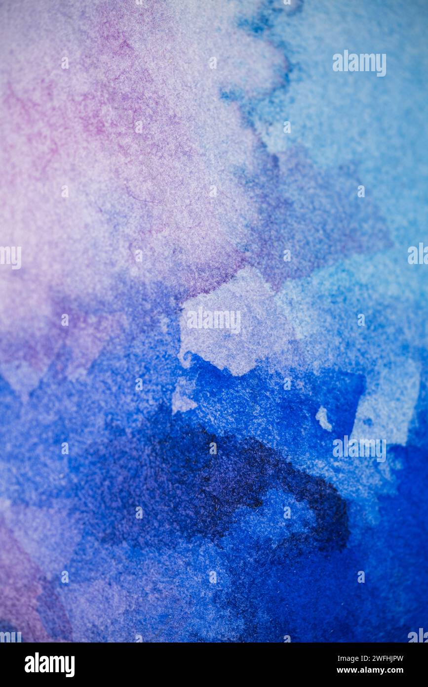 Watercolor wash. Painted in watercolor on a white background. Hand ...
