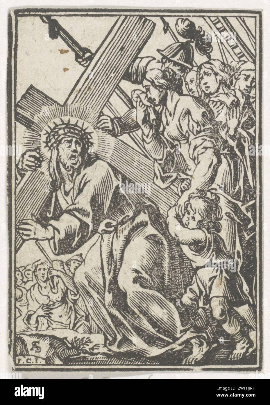 Weeping Women During the Cross Charging, Jan Christoffel Jegher, After ...