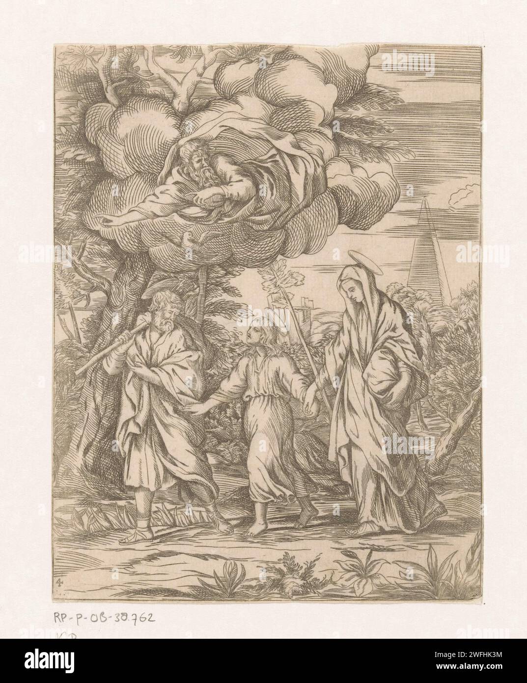 Return from Egypt, Anonymous, 1500 - 1599 print Joseph and Mary return ...