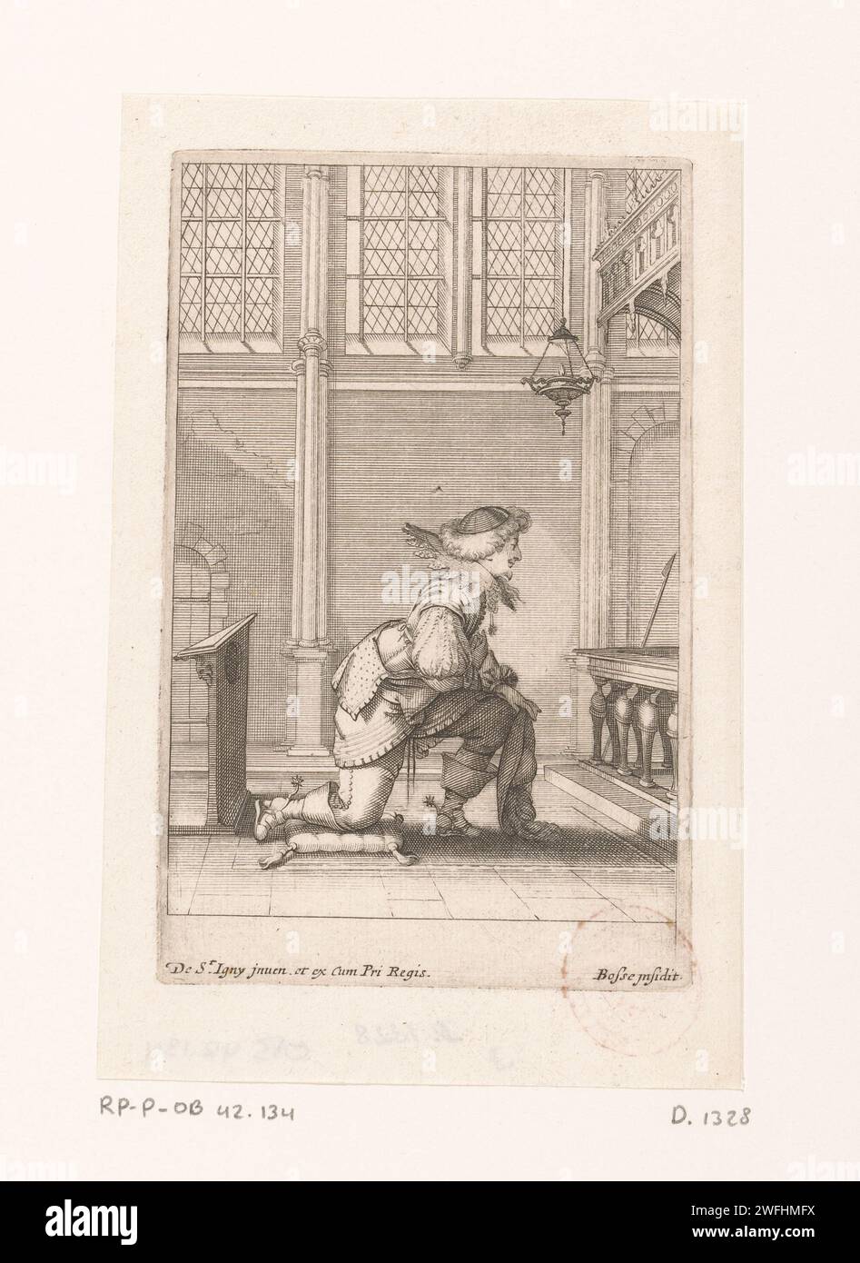 The French nobility at the church (The French Nobity at Church ...