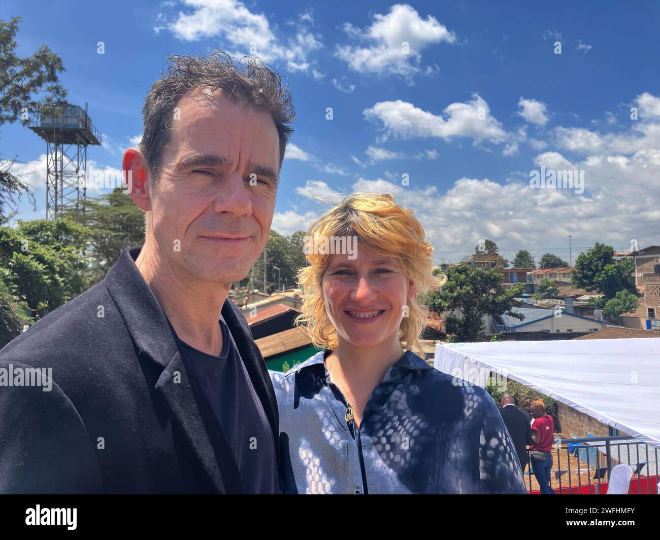 Nairobi, Kenya. 31st Jan, 2024. Tom Tykwer, German director, and his ...