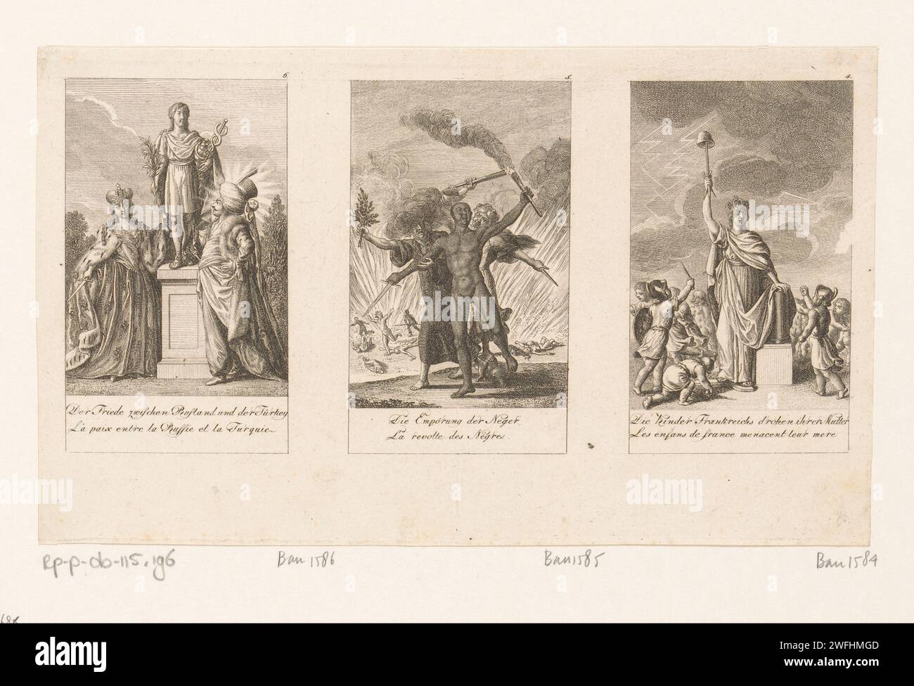 Three performances of events from the newer history, Daniel Nikolaus ...