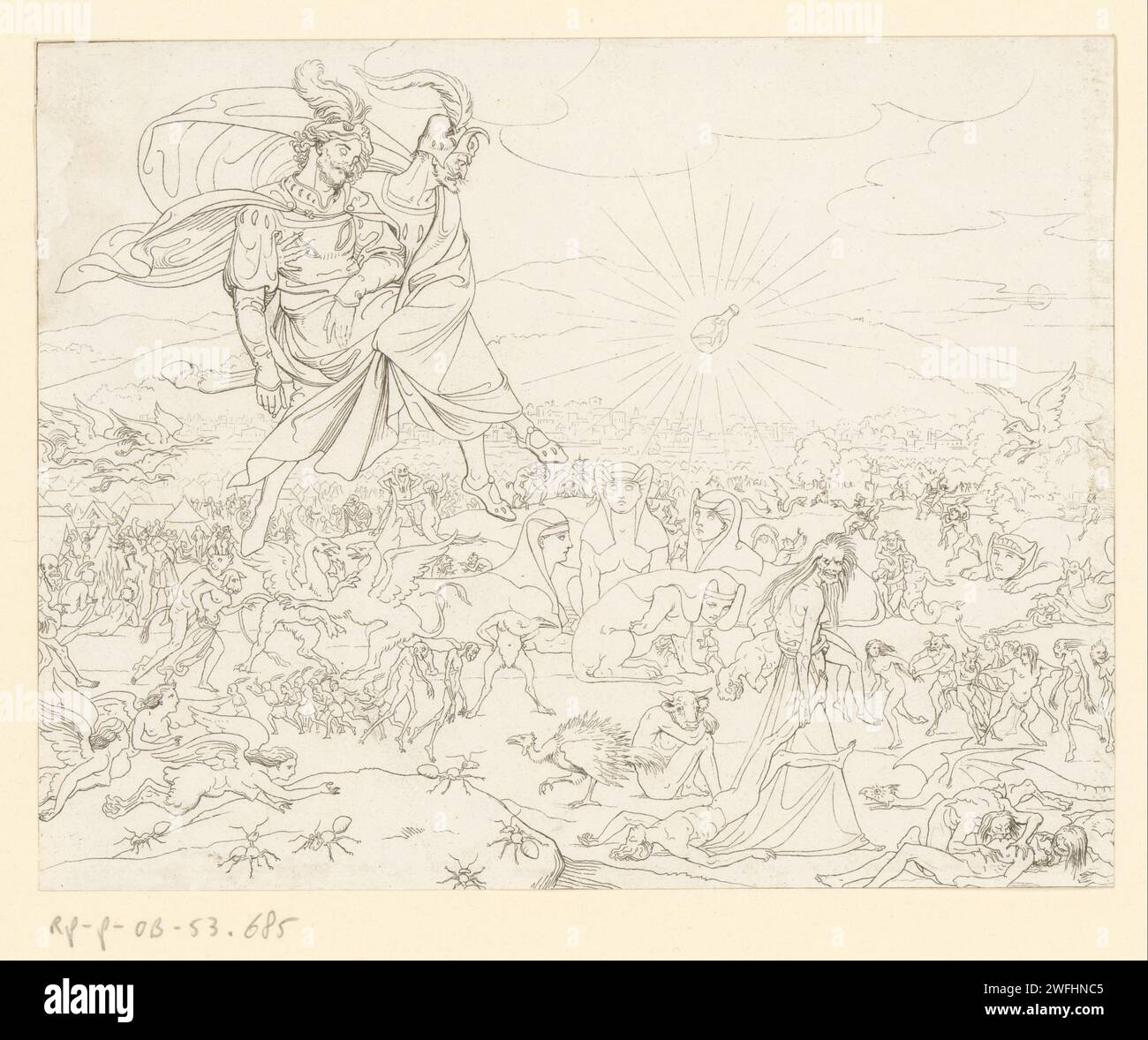 Illustration at Goethe's Faust, Moritz Retzsch, 1828 print paper ...