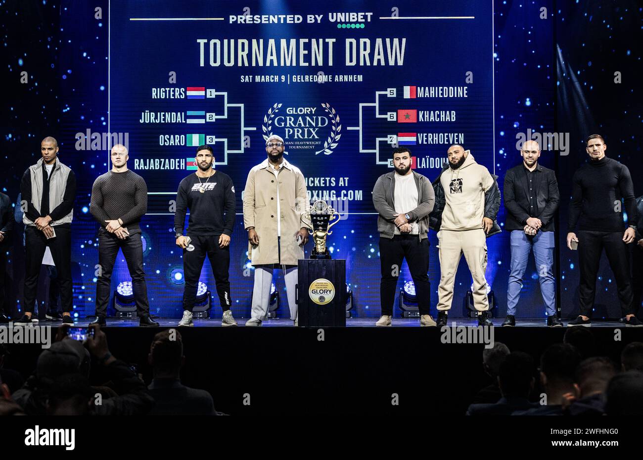 AMSTERDAM - Levi Rigters, Uku Jürjendal, Bahram Rajabzadeh, Tariq ...