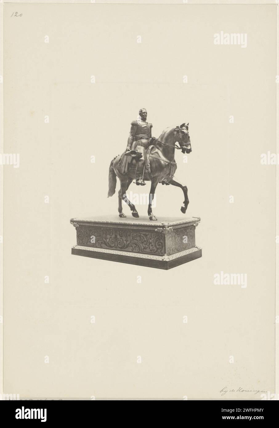 Equestrian statue of king william i hi-res stock photography and images ...