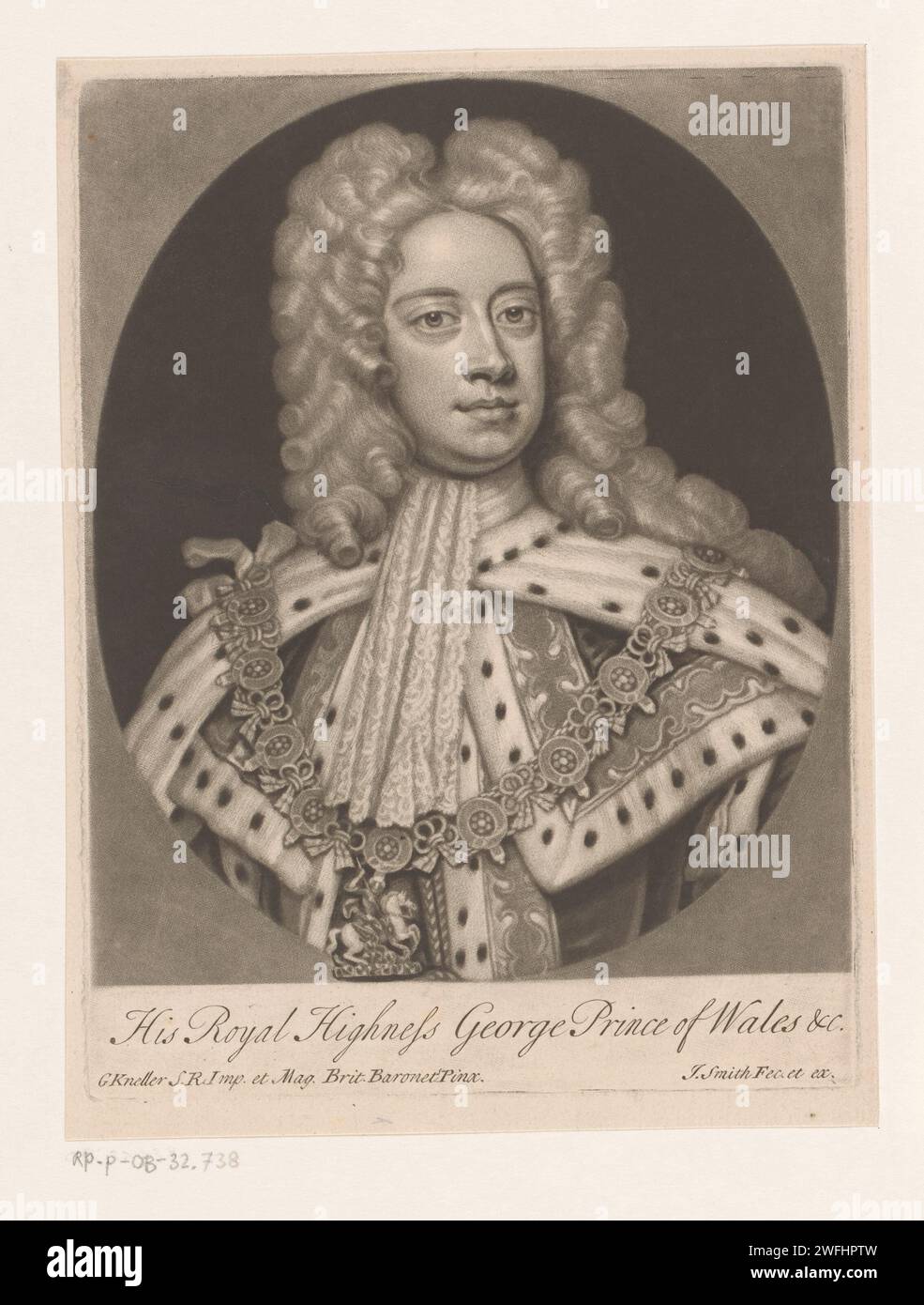 George ii portrait king hi-res stock photography and images - Alamy