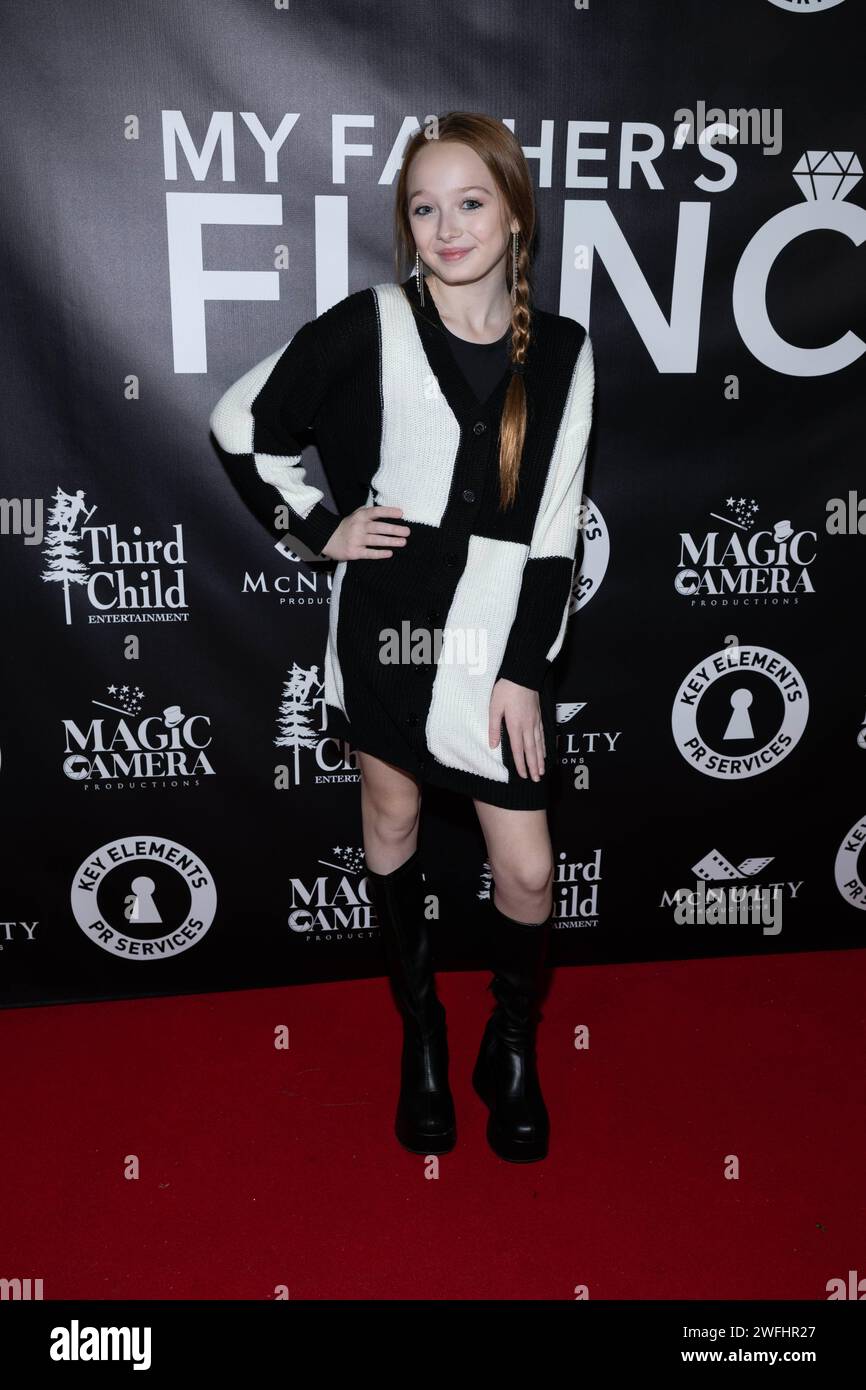 Glendale, USA. 30th Jan, 2024. Actress Charlie Rose Townsend attends ...