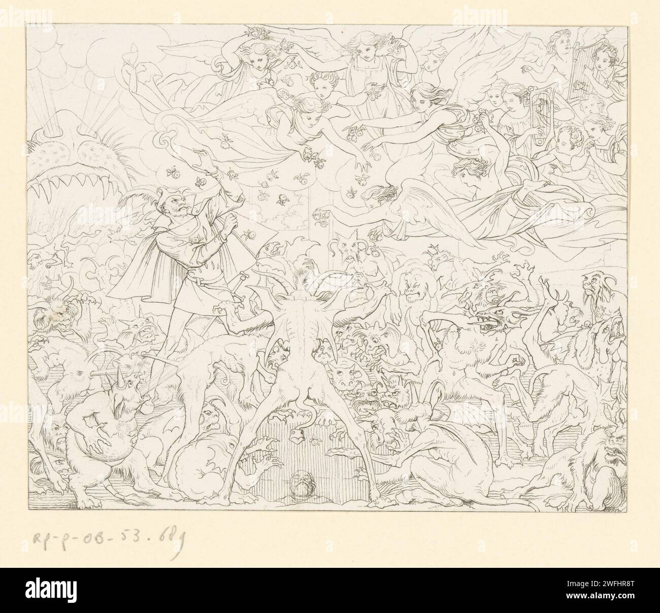 Illustration at Goethe's Faust, Moritz Retzsch, 1828 print paper ...