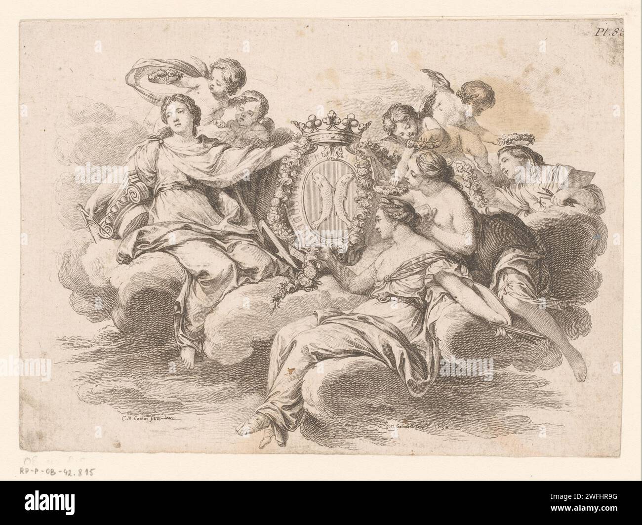 Putti and allegorical figures hi-res stock photography and images - Alamy