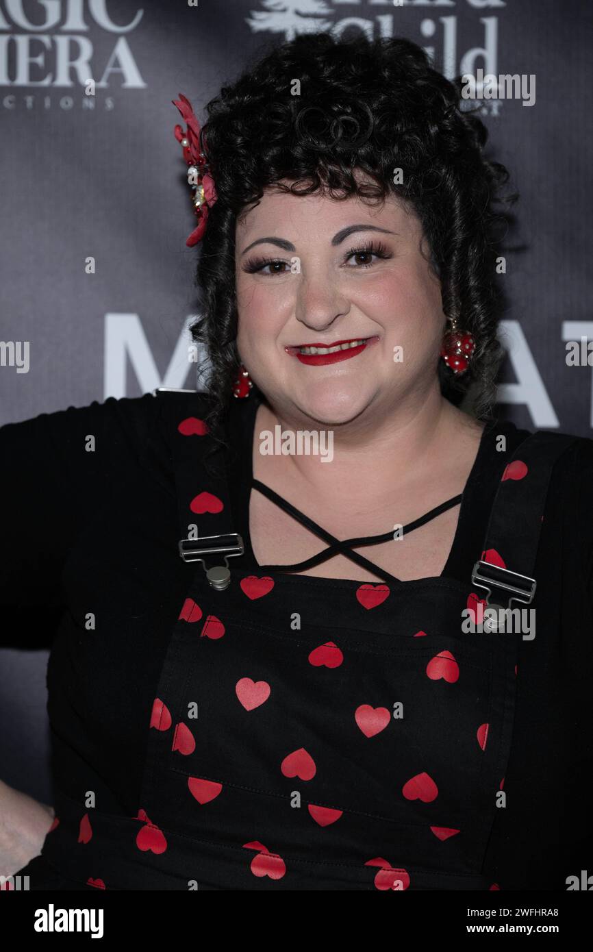 Glendale, USA. 30th Jan, 2024. Make-up Lisa Fabio attends Los Angeles ...