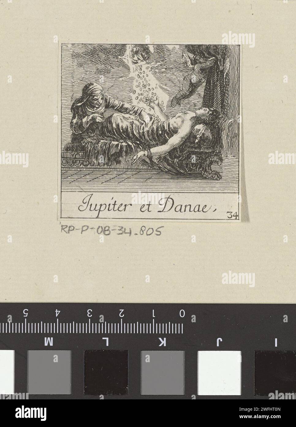 Danae receiving the shower of gold hi-res stock photography and images ...