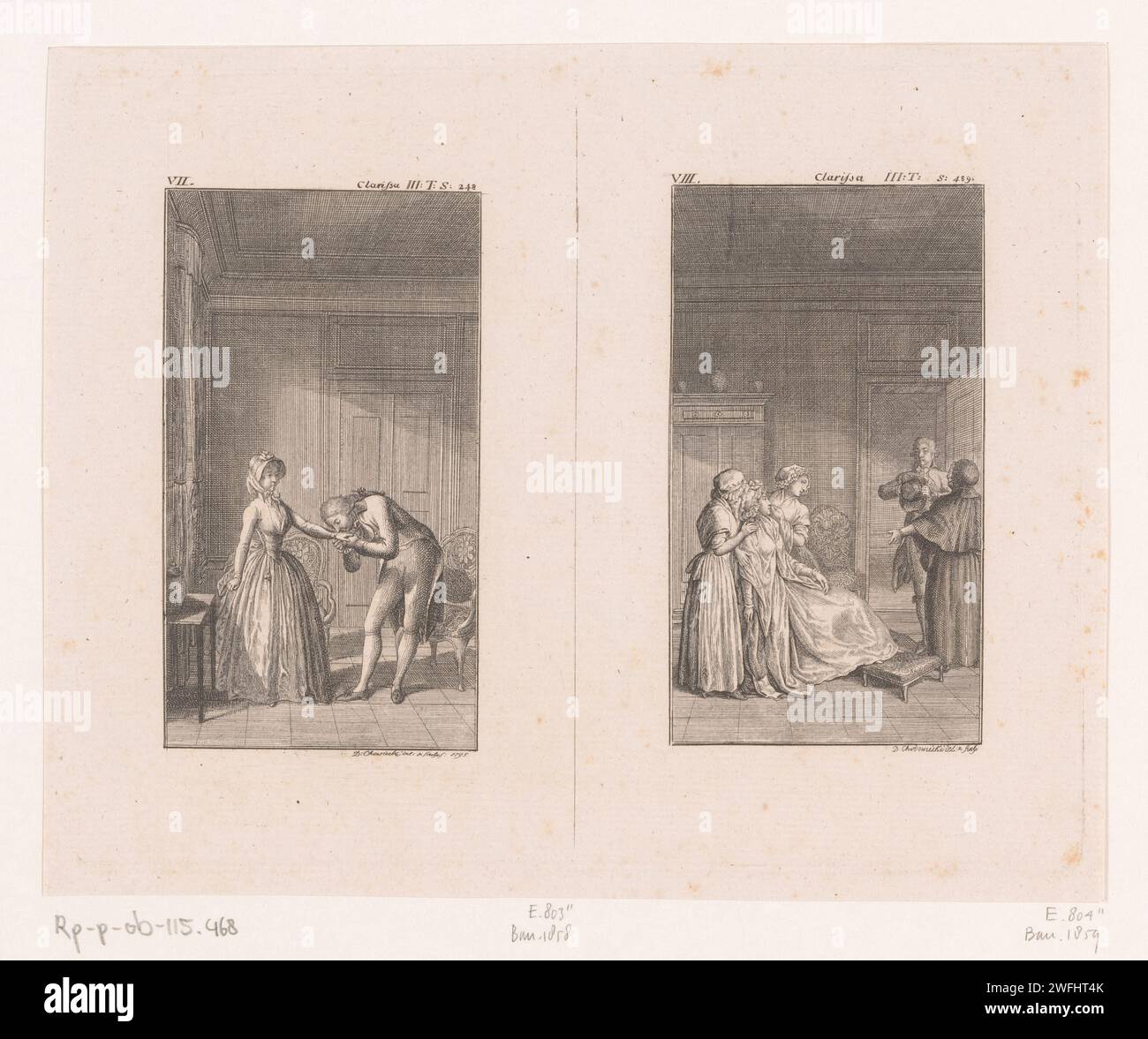 Two performances from Clarissa by Samuel Richardson, Daniel Nikolaus ...