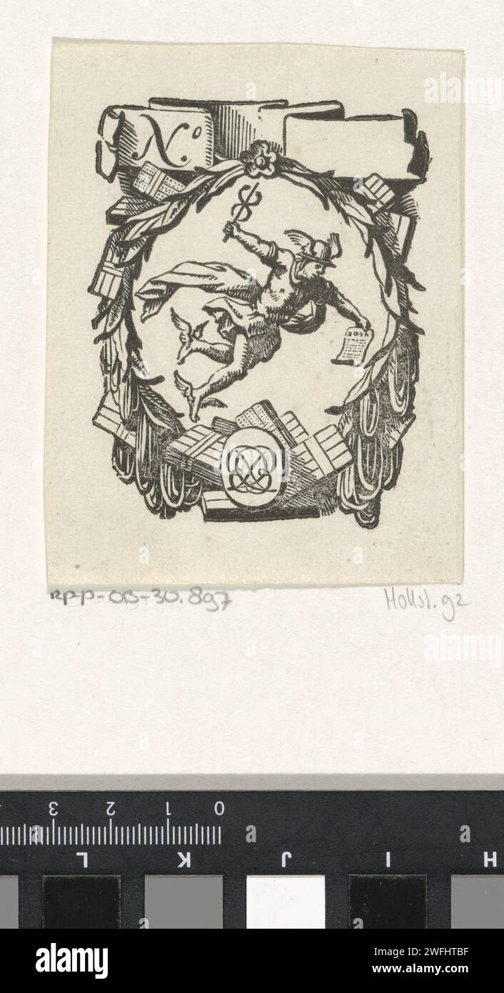 Handelsetiket from David Barnaart, Isaac Vincentsz. van der Vinne, c ...