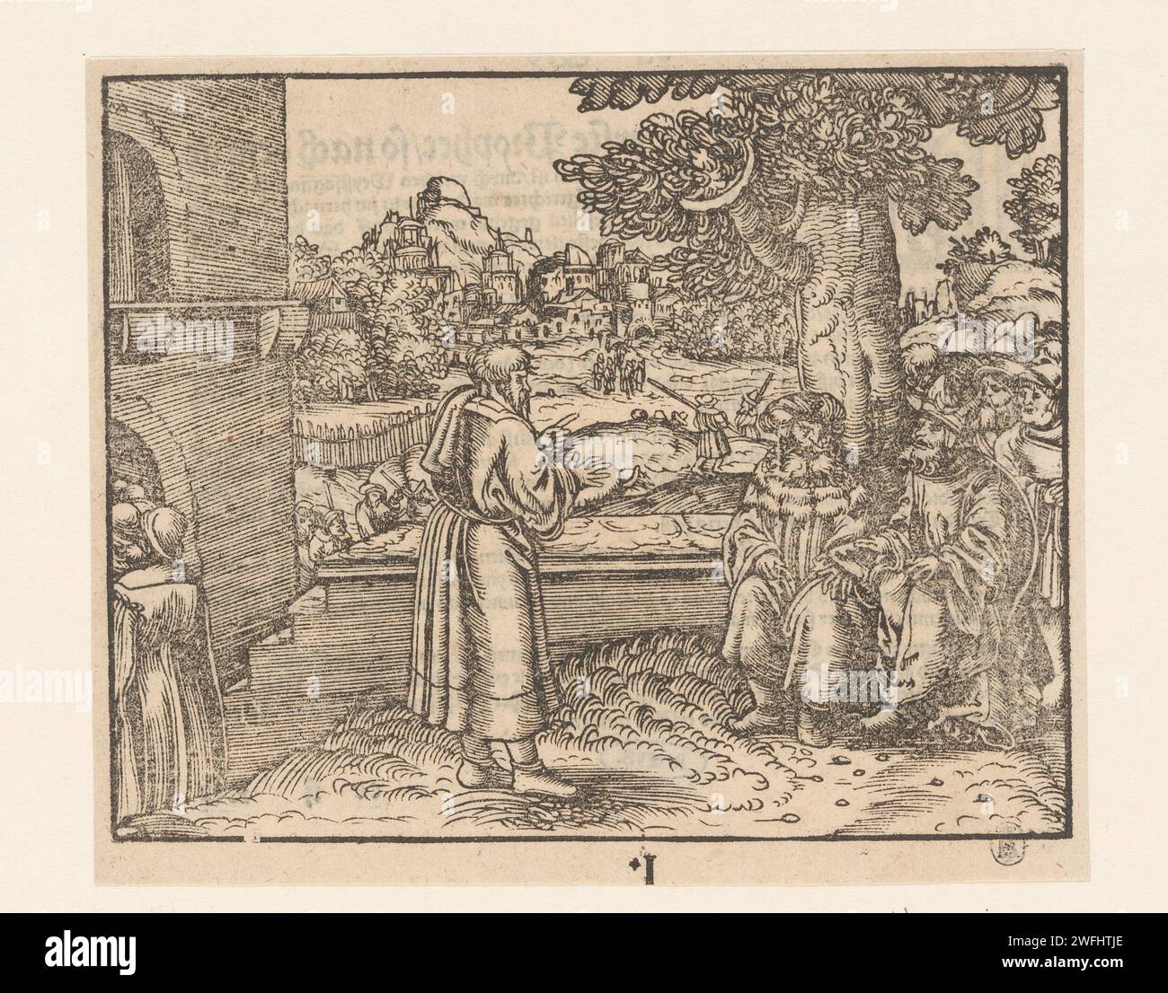 Prophet Haggai for Zerubbabel and Joshua, Anonymous, Lucas Cranach (II ...