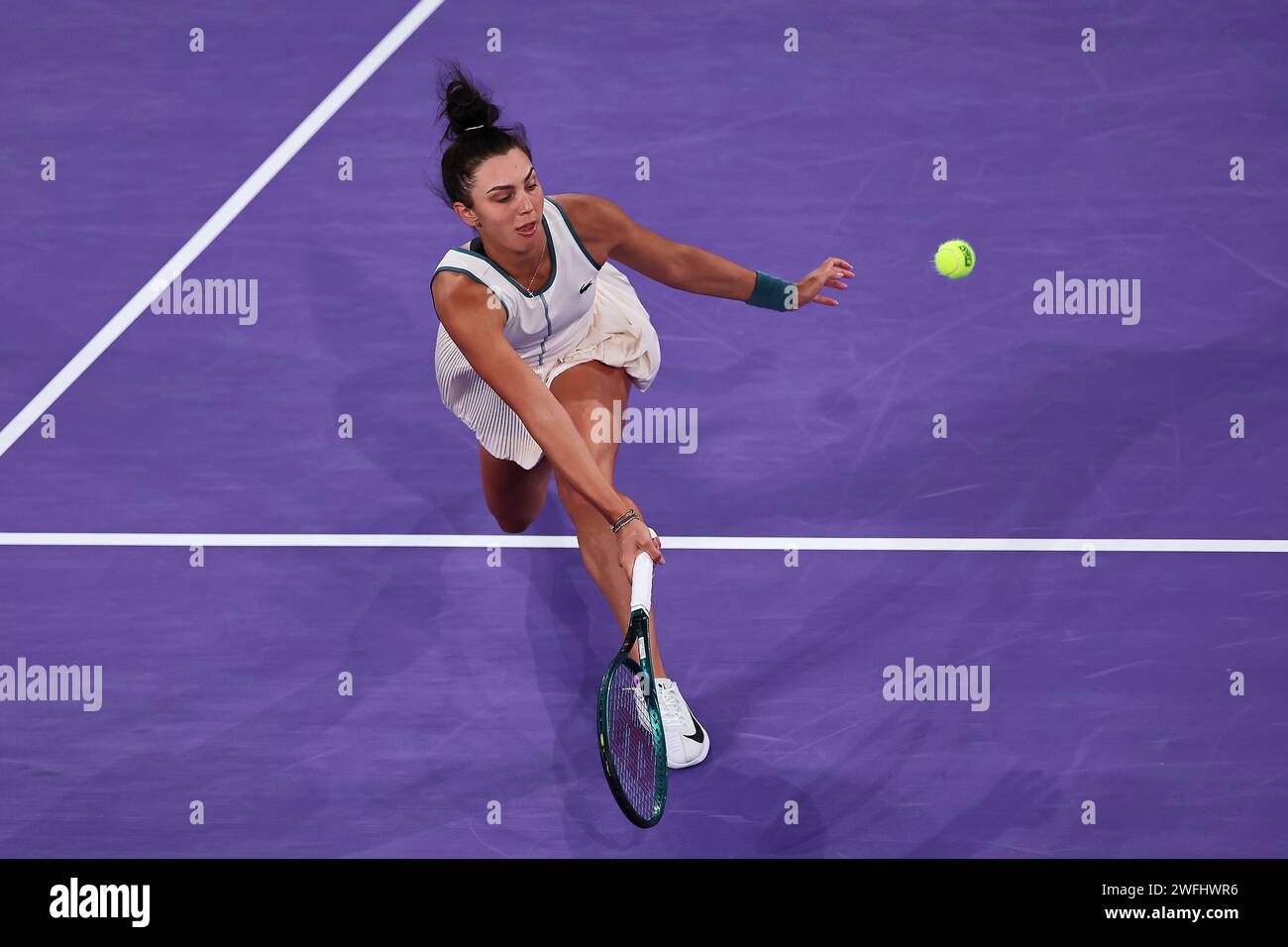 Linz, Upper Austria, Austria. 31st Jan, 2024. Jaqueline Cristian (ROU ...