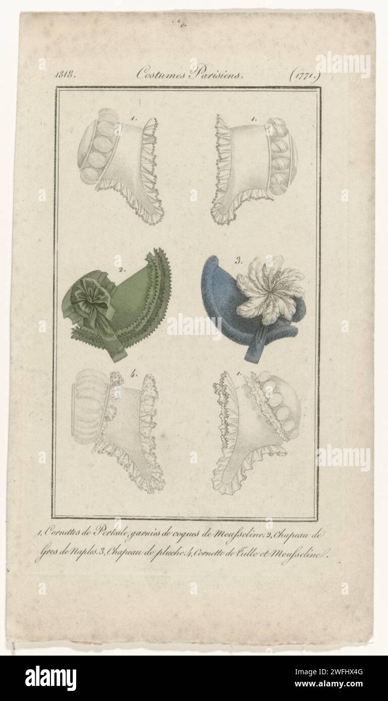 Cornettes de perkale hi-res stock photography and images - Alamy