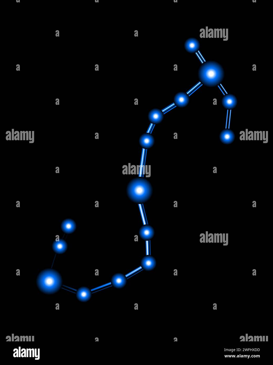 Scorpio constellation hi-res stock photography and images - Alamy
