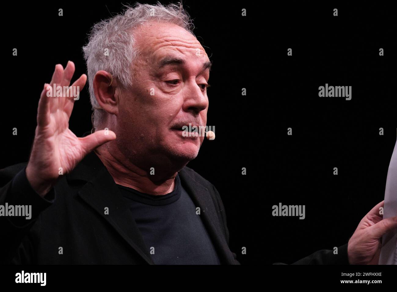 Spanish chef Ferran Adria of elBulli Foundation during the edition of ...