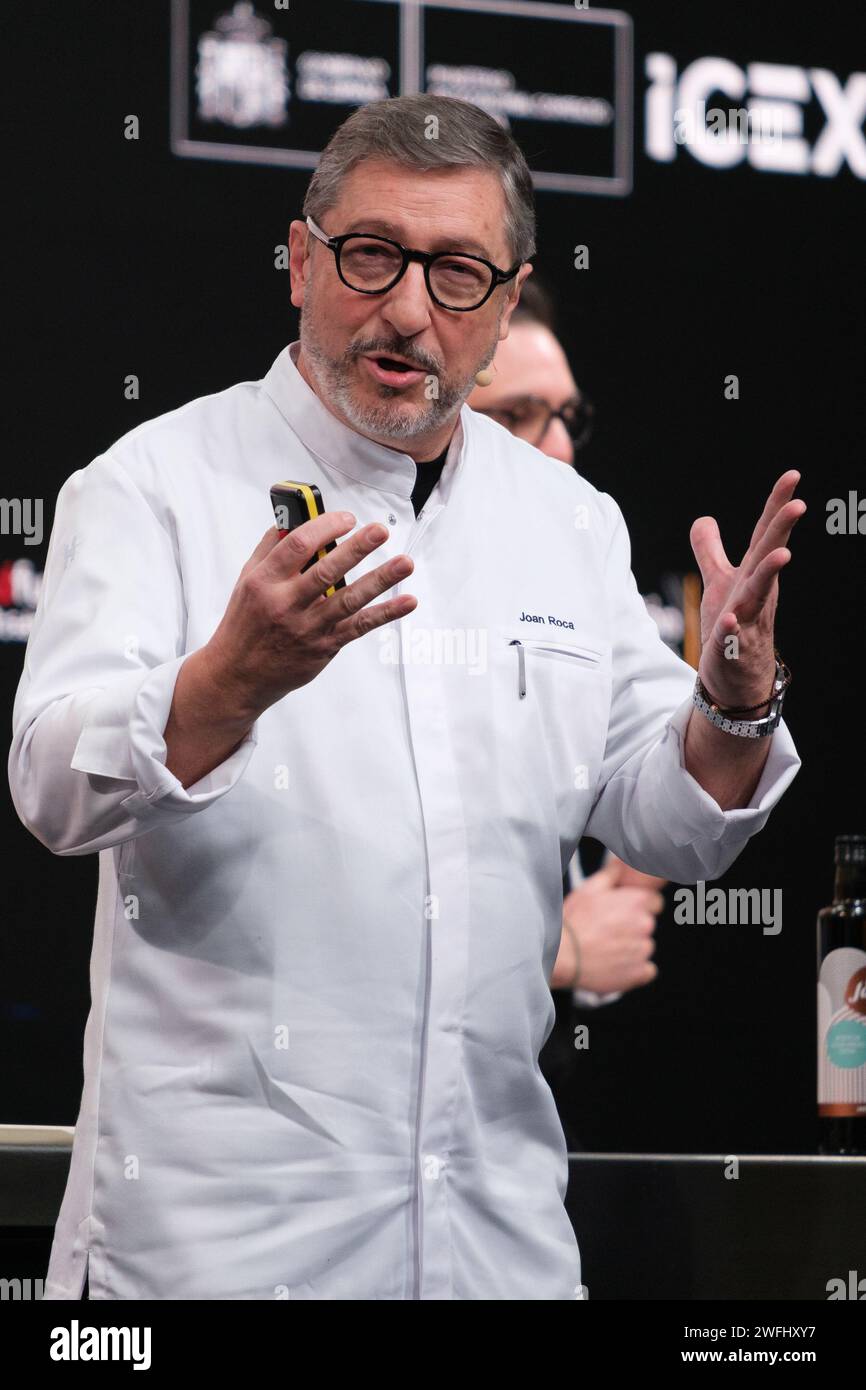 Spanish chef Joan Roca of El Celler de Can Roca during the edition of ...