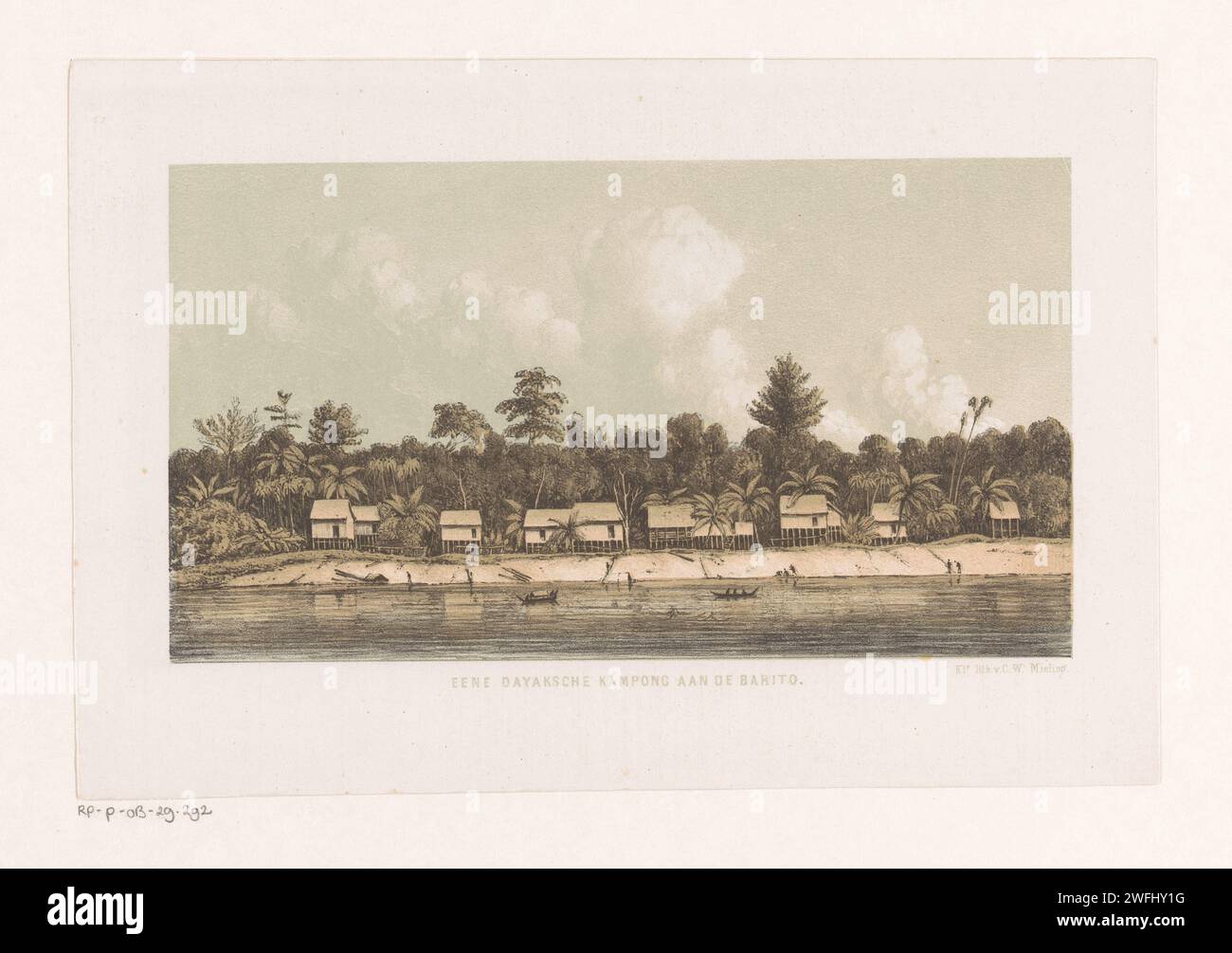 Settlement at the Barito, Anonymous, Royal Dutch Stone Pressure of C.W ...