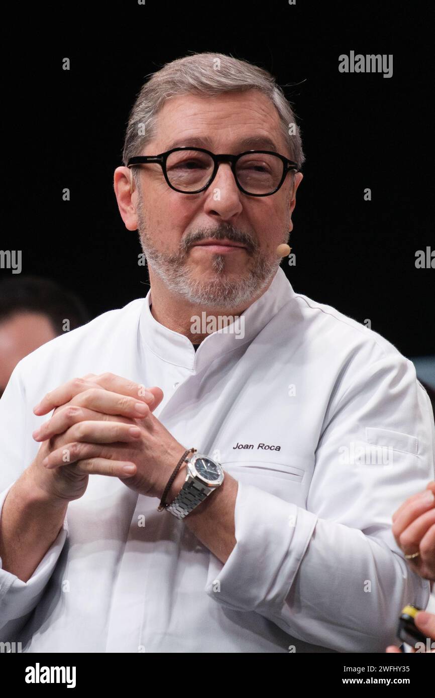 Spanish chef Joan Roca of El Celler de Can Roca during the edition of ...