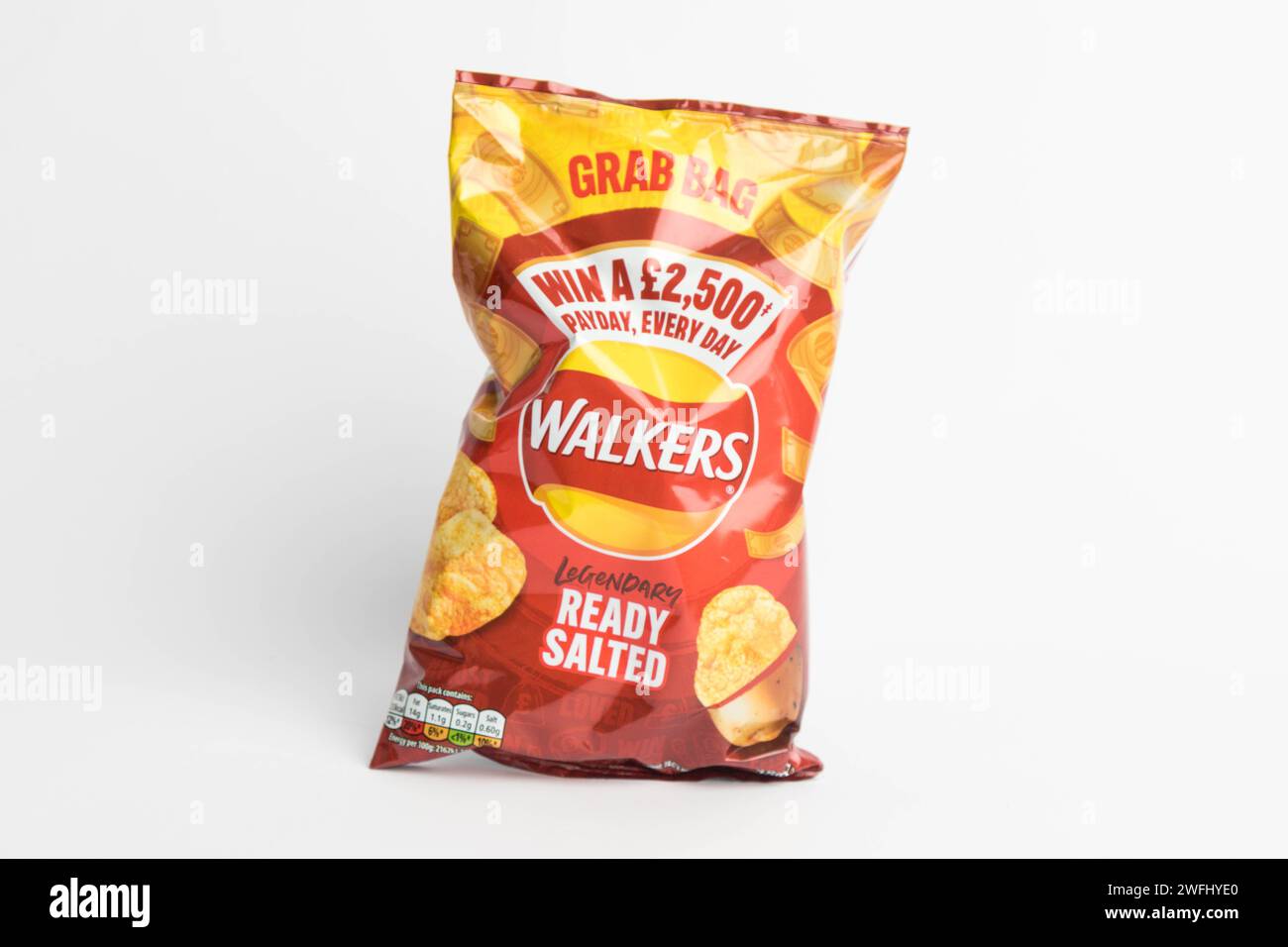 London, United Kingdom, 29th January 2024:- A packet of Walkers Ready ...