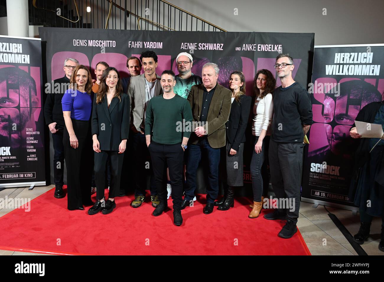 Cologne, Germany. 30th Jan, 2024. Cast and crew, Frank Tönsmann (WDR ...