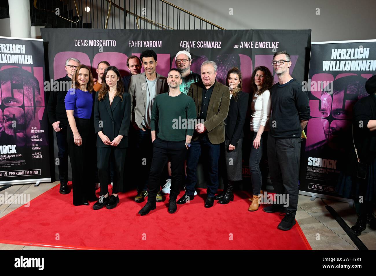 Cologne, Germany. 30th Jan, 2024. Cast and crew, Frank Tönsmann (WDR ...