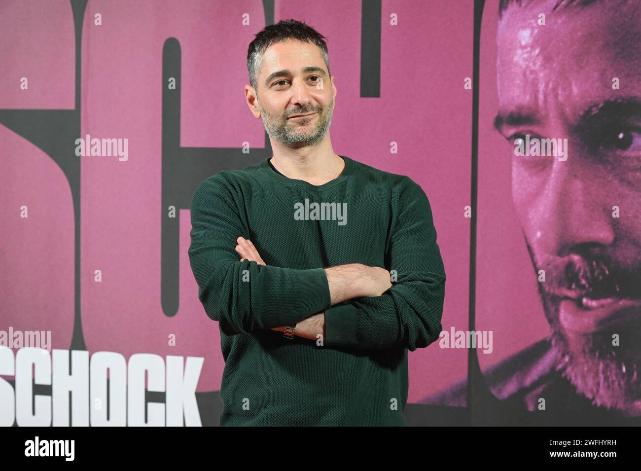 30 January 2024, North Rhine-Westphalia, Cologne: Actor Denis Moschitto ...