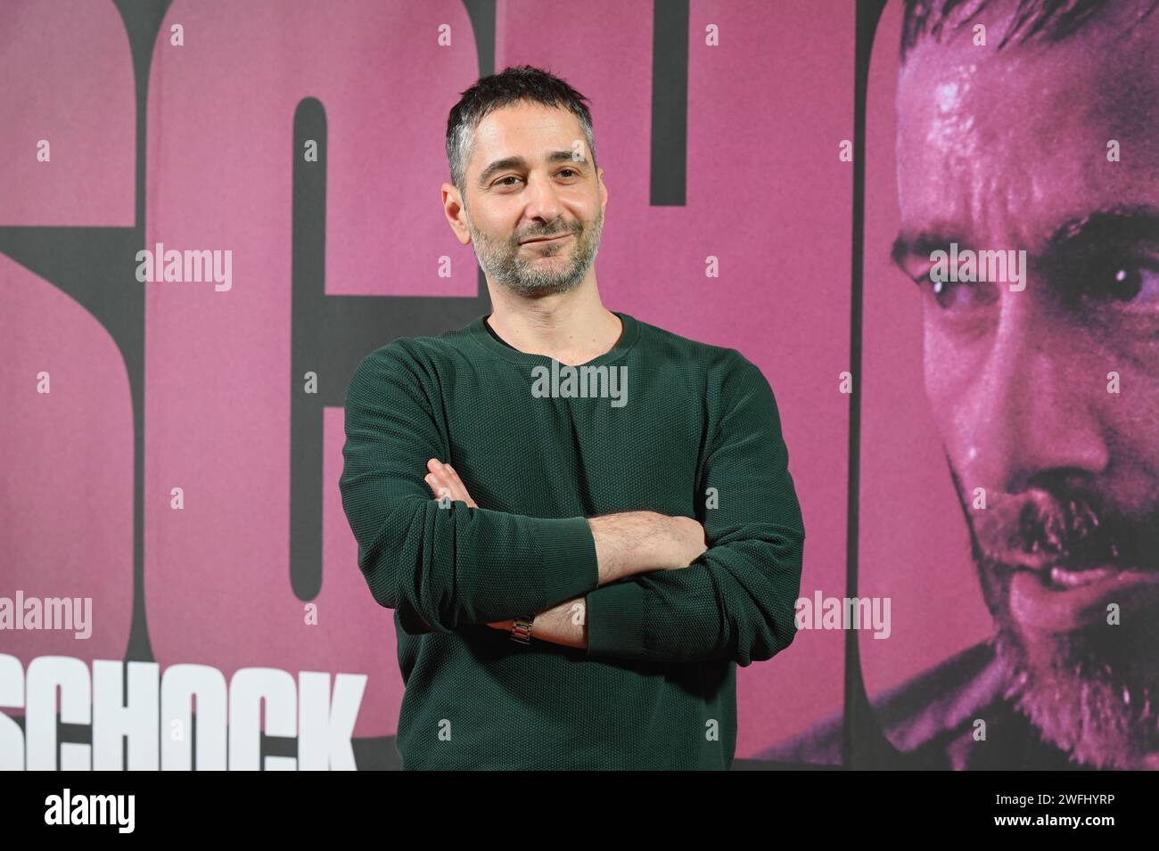 Cologne, Germany. 30th Jan, 2024. Actor Denis Moschitto comes to the ...