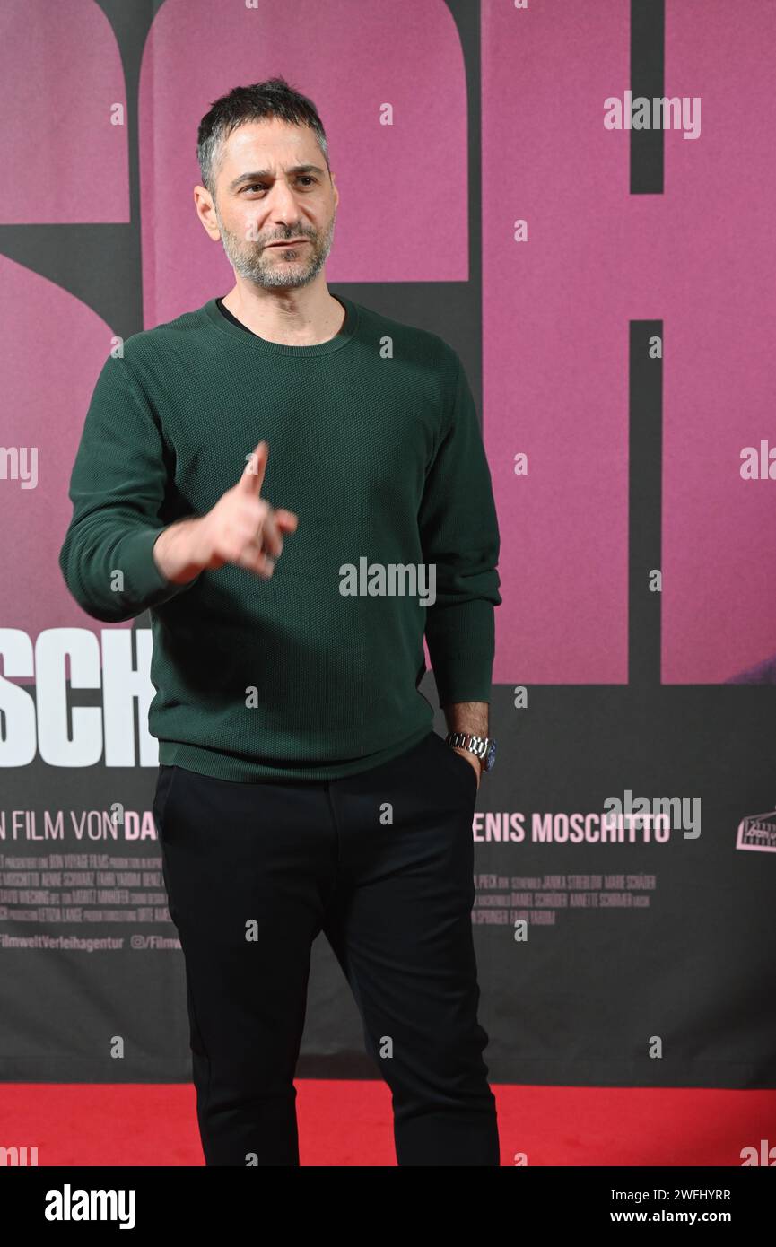 Cologne, Germany. 30th Jan, 2024. Actor Denis Moschitto comes to the ...