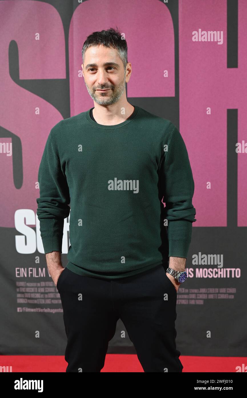 Cologne, Germany. 30th Jan, 2024. Actor Denis Moschitto comes to the ...