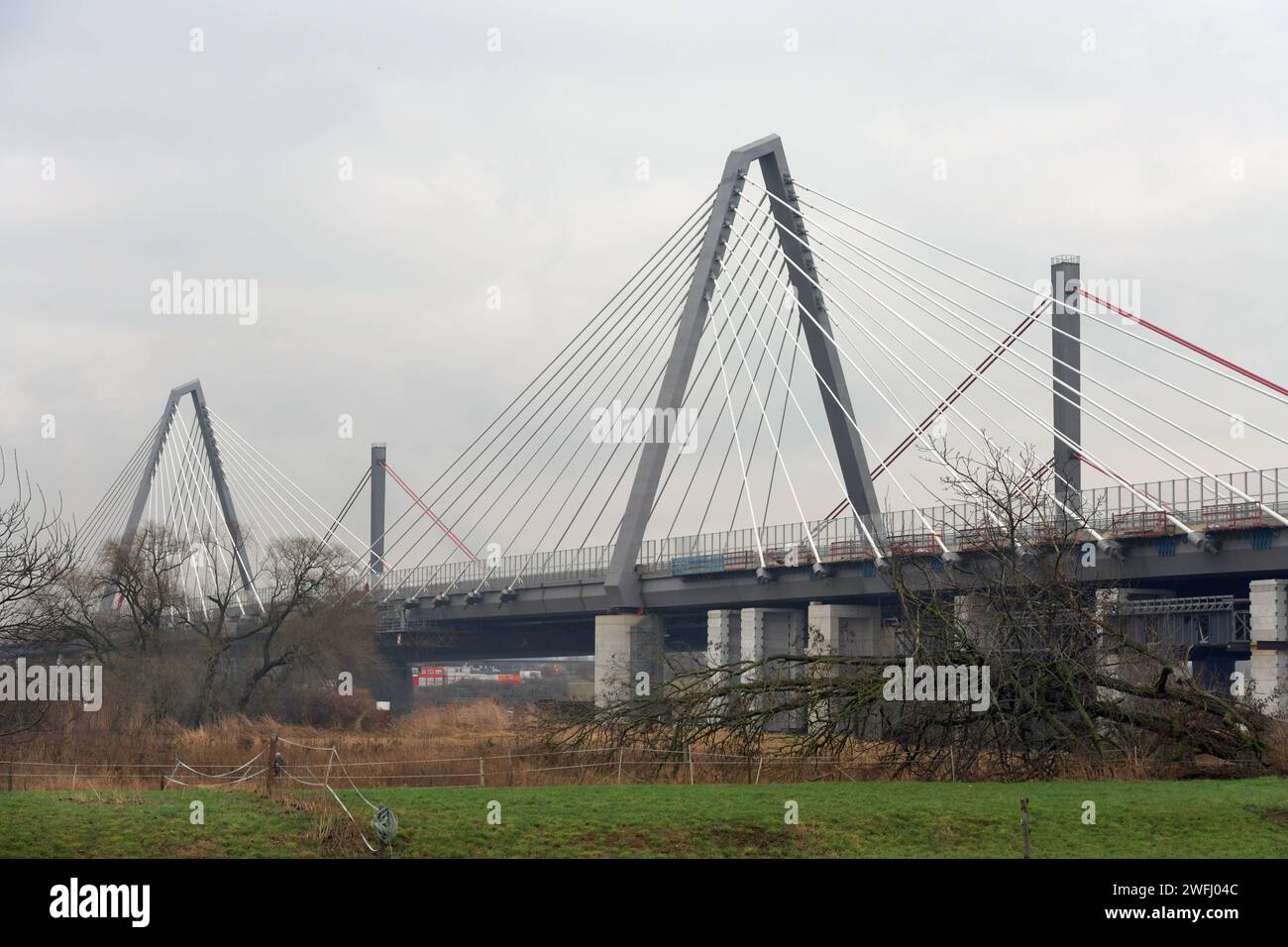 Deutschland, Koeln-Merkenich, 31.01.2024 Verkehrsfreigabe der neuen ...