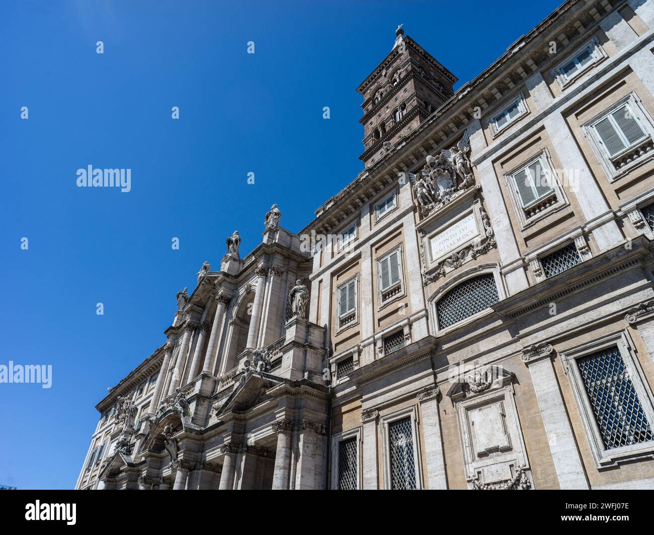 Basilica of Saint Mary Major, or church of Santa Maria Maggiore, is one ...