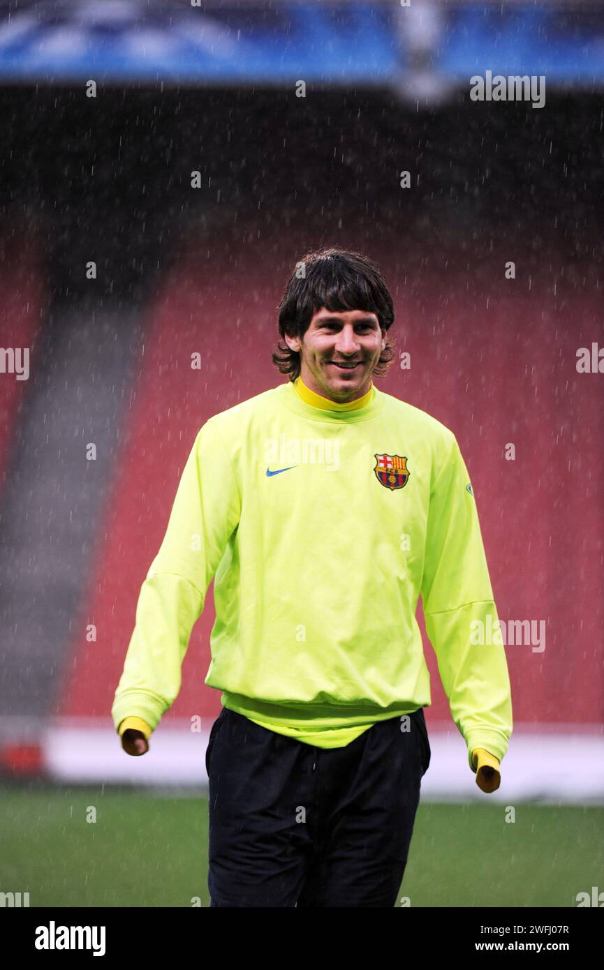 Pic shows: Barcelona Train at the Emirates good to be back Thierry ...