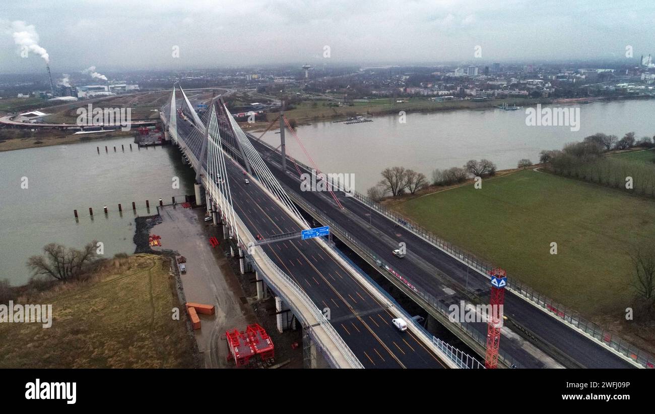 Deutschland, Koeln-Merkenich, 31.01.2024 Verkehrsfreigabe der neuen ...