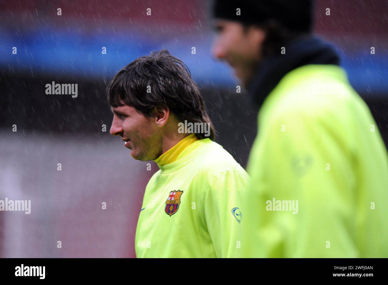 Pic shows: Barcelona Train at the Emirates good to be back Thierry ...