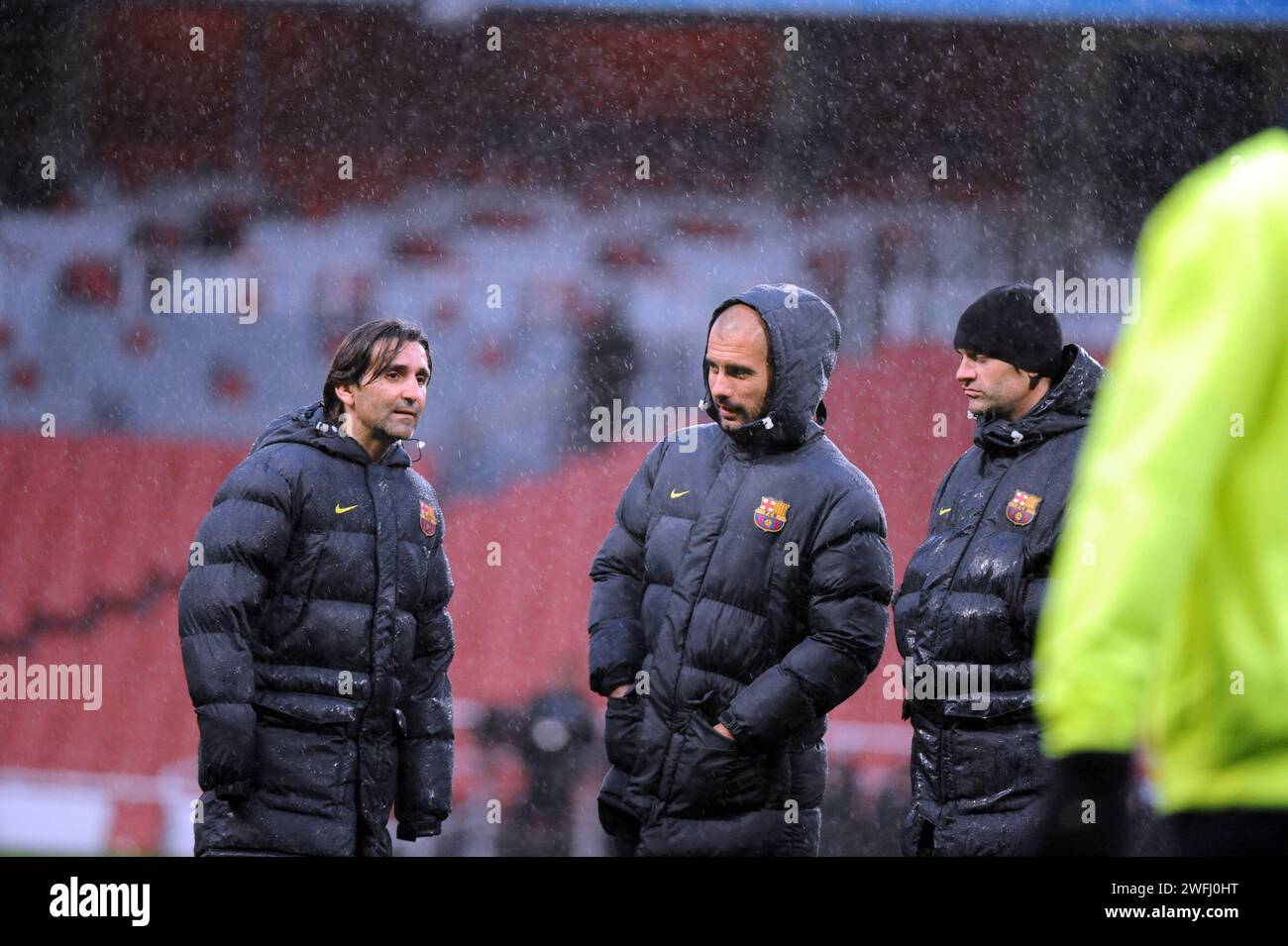 Pic shows: Barcelona Train at the Emirates good to be back Thierry ...
